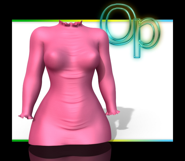 Second Life Marketplace Pink Angela Dress Larax